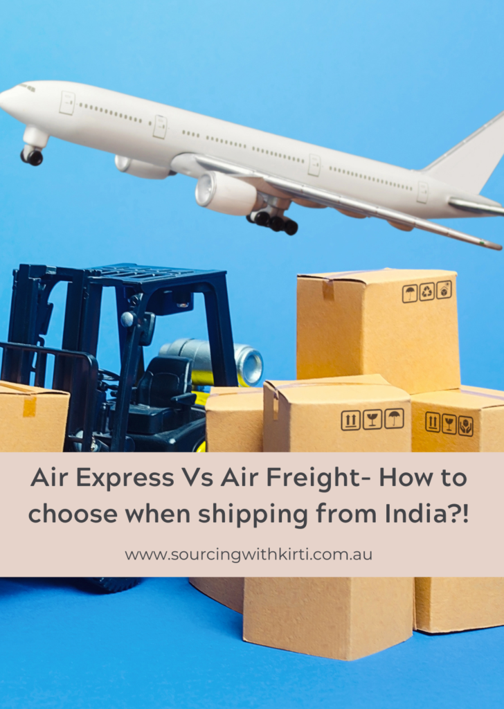 Air Express Vs Air Freight- How to choose when shipping from India ...